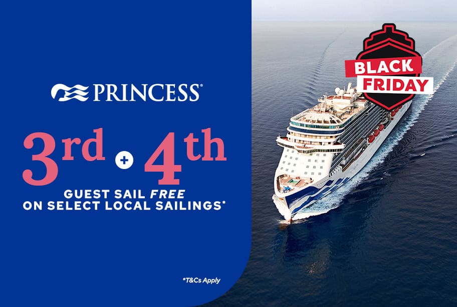 Princess Cruises from Brisbane, Melbourne, Sydney & Australia