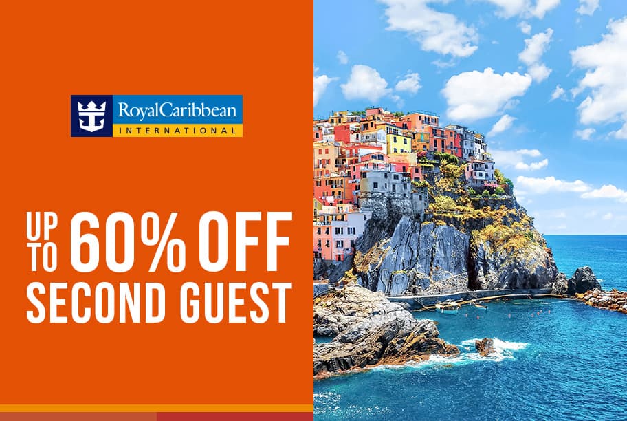 Royal Caribbean - 60% off 2nd Guest - Europe | Cruise Guru
