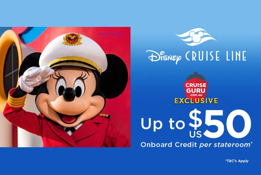 Disney - Up to US$50 Onboard Credit* | Cruise Guru